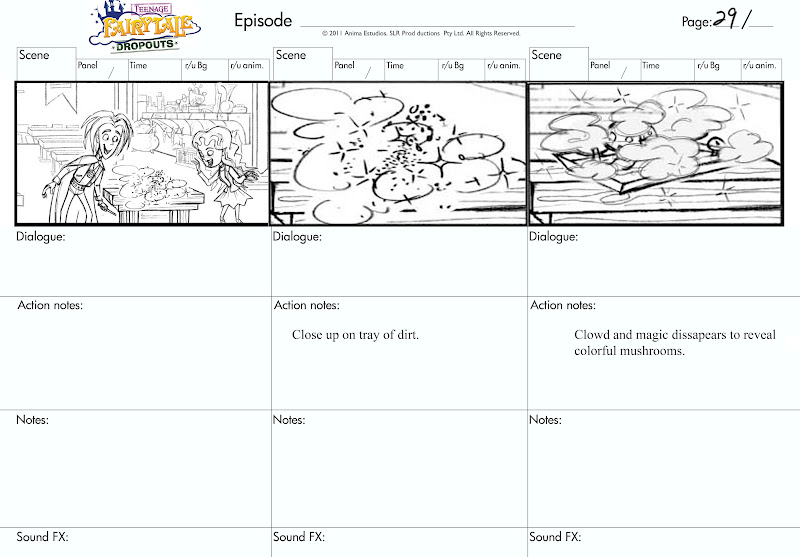 Story board work by Golden Street Animation: These are examples of the ...