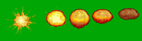 Sprite Fx: Sprites Explosions