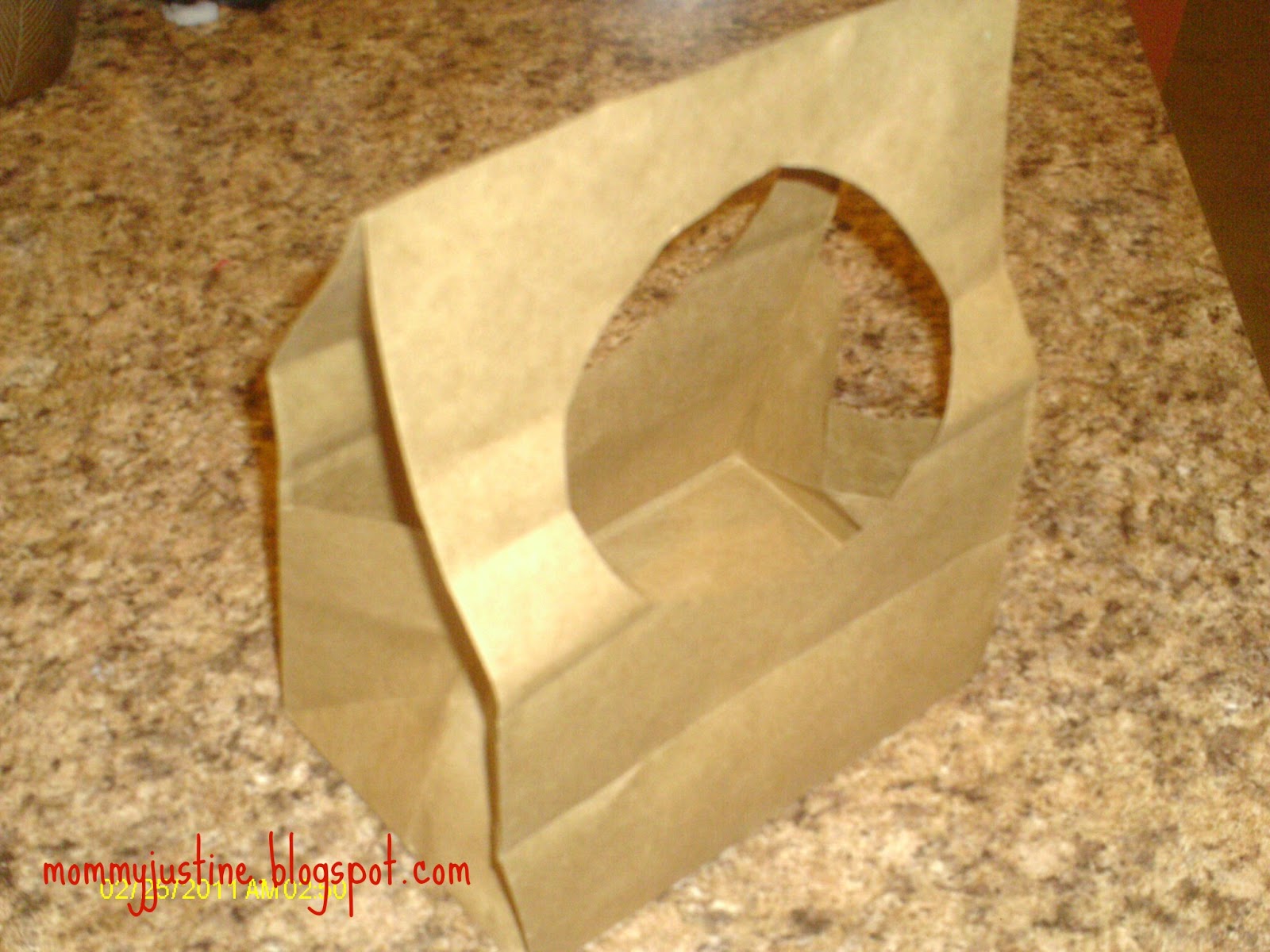 MommyJustine: Paper Bag Manger & Character Building Activity