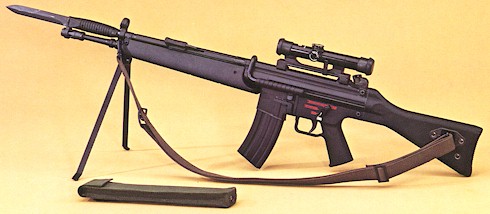 Heckler & Koch G-41 Assault Rifle Variant Series Best German Technology ...