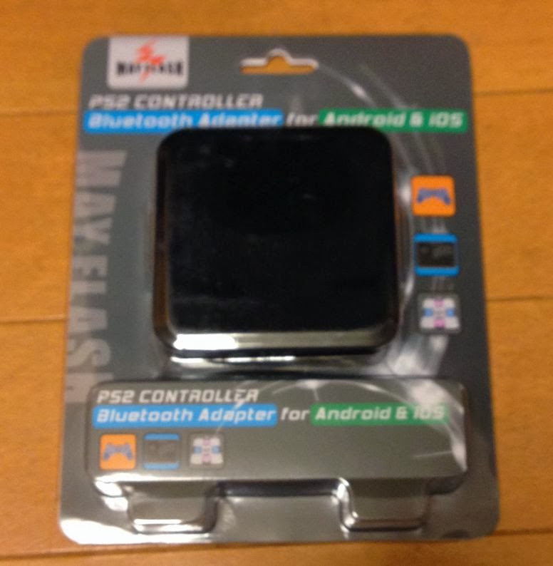 日々徒然、操作系多め。2014: MayflashのPS2->BluetoothコンバータをiOSで使ってみた。