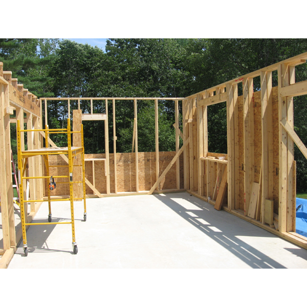 Oyster River House: Energy Efficient Framing