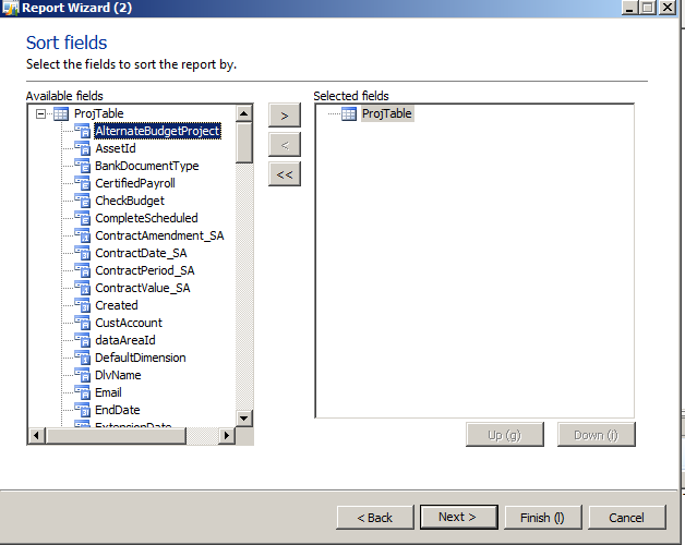 AX-SSRS: Creating AX 2012 Report through Wizard