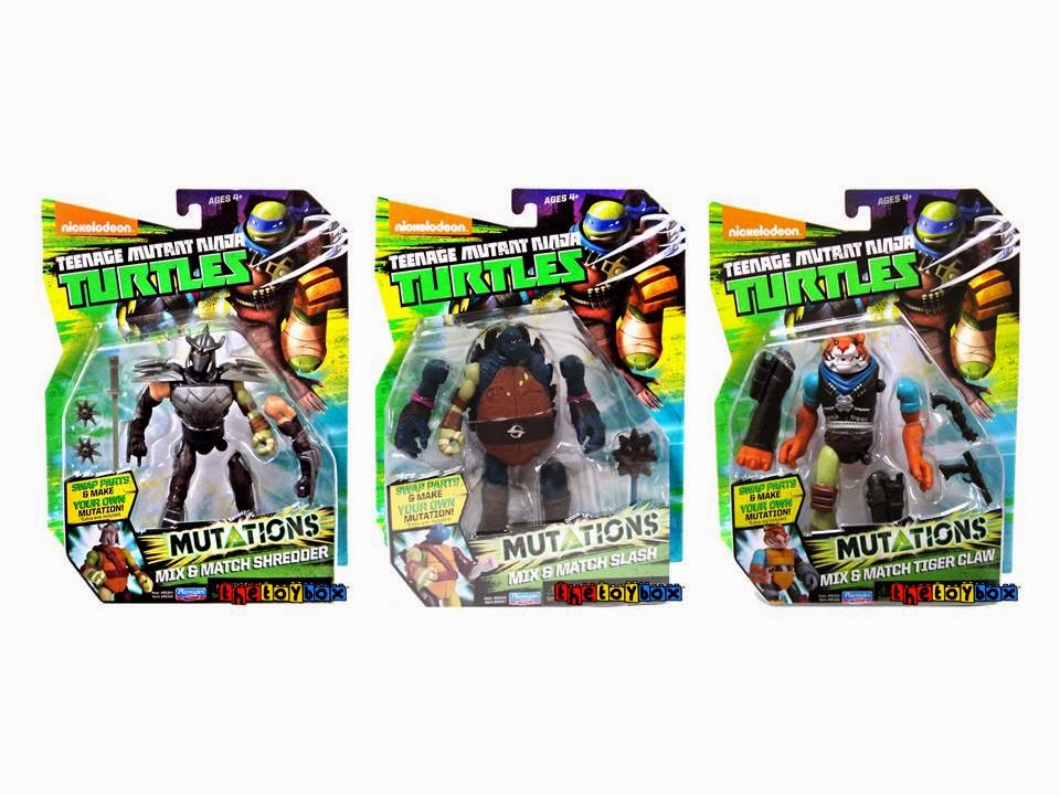 The Toy Box: Teenage Mutant Ninja Turtles - Mutations (Playmates Toys)