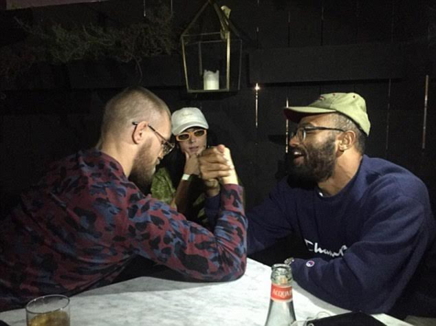 Conor McGregor hangs out with Drake, Bono and Katy Perry as he ...