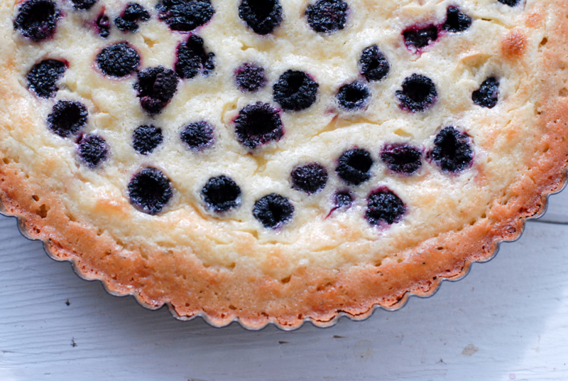 Black Raspberry Cream Tart - an Easy Dessert recipe- Boulder Locavore