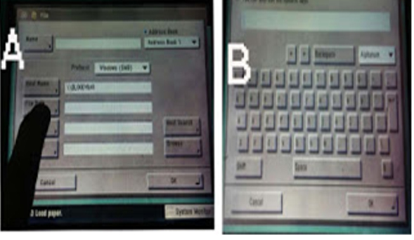 langkah terakhir menyimpan hasil scan ke komputer