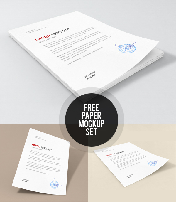 17 New Free PSD Mockup Templates - Graphic Design Freebies