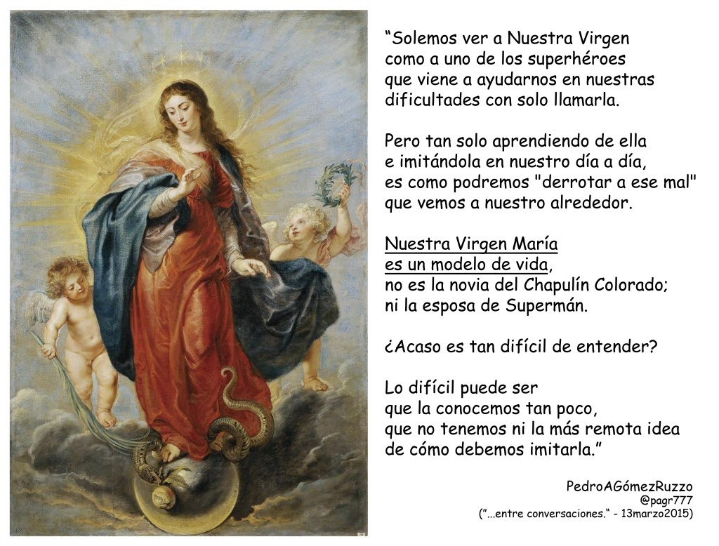 Carteles Maestros: María - modelo de vida