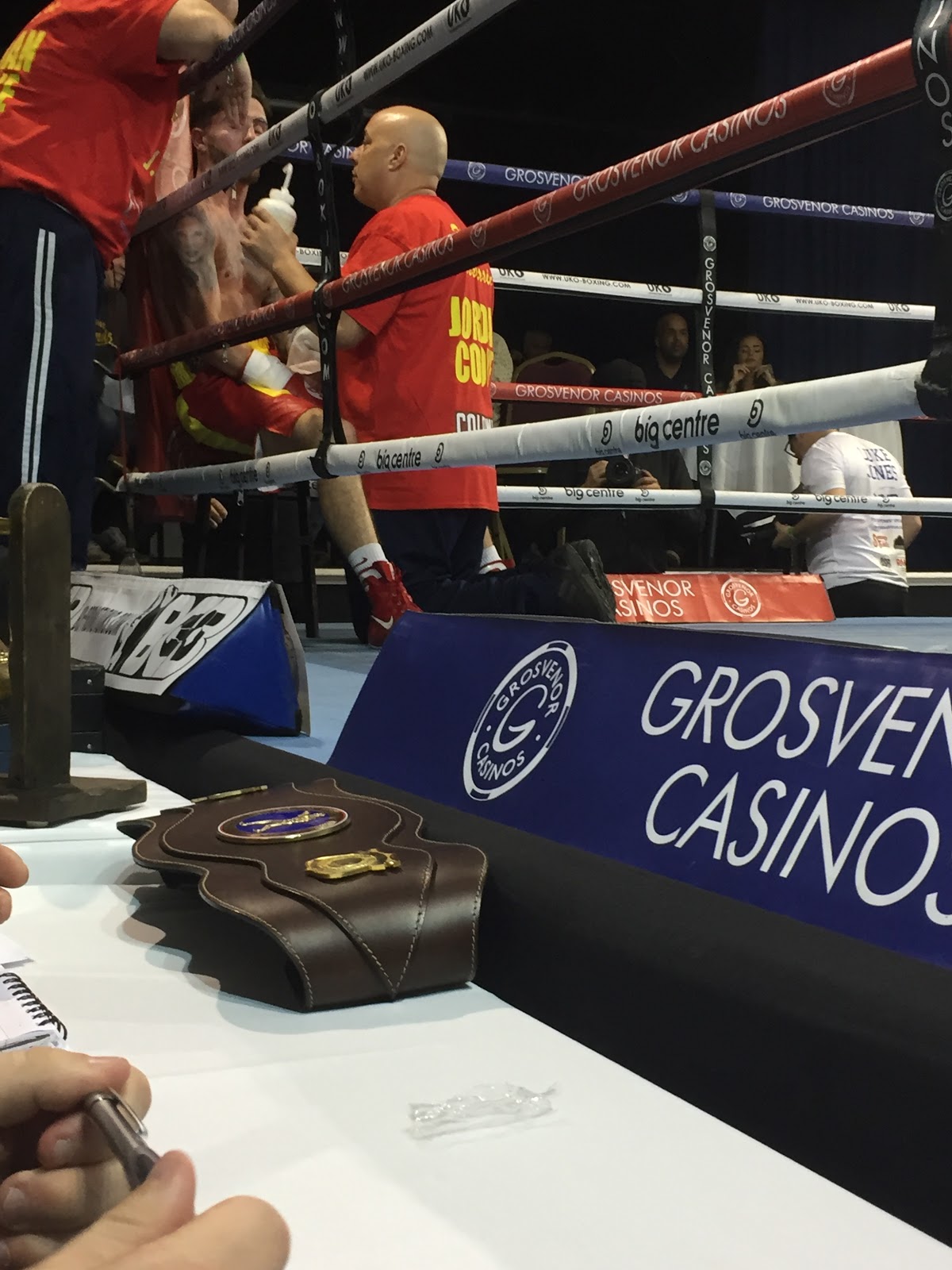 punching with Parsons: Boxing at Banks stadium ,Walsall 10th February 2018