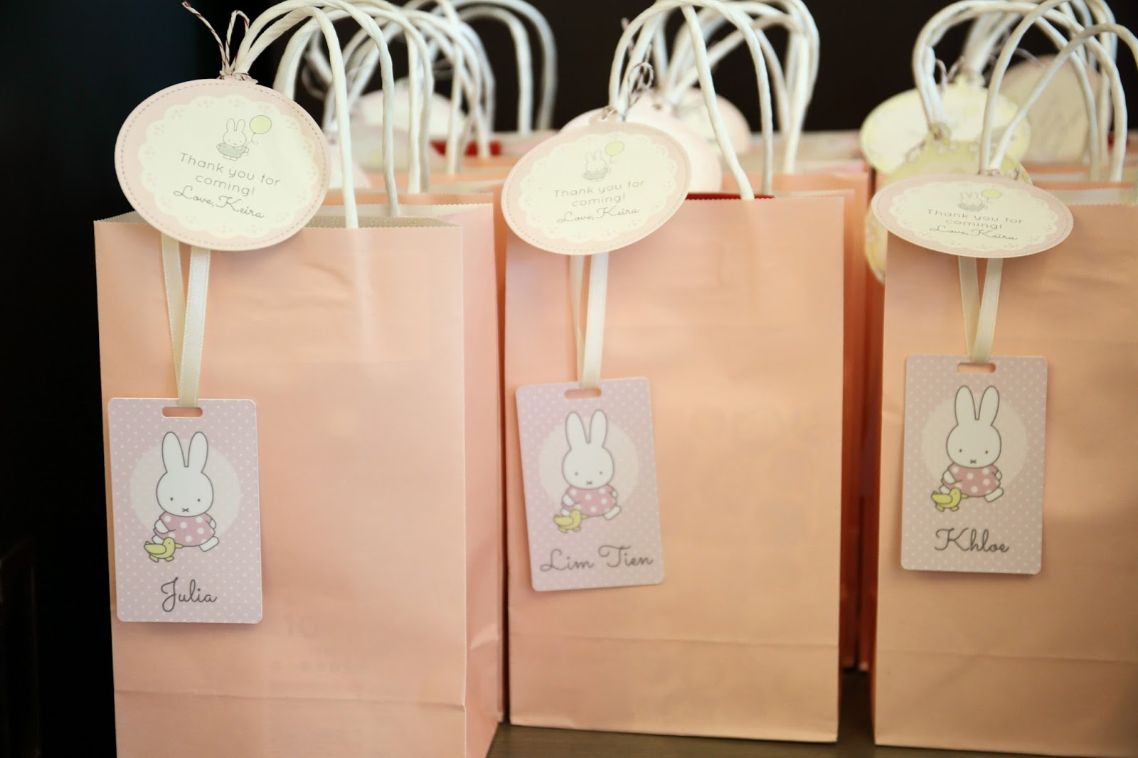 Hitched Wedding Planners Singapore: Miffy Theme Birthday Party