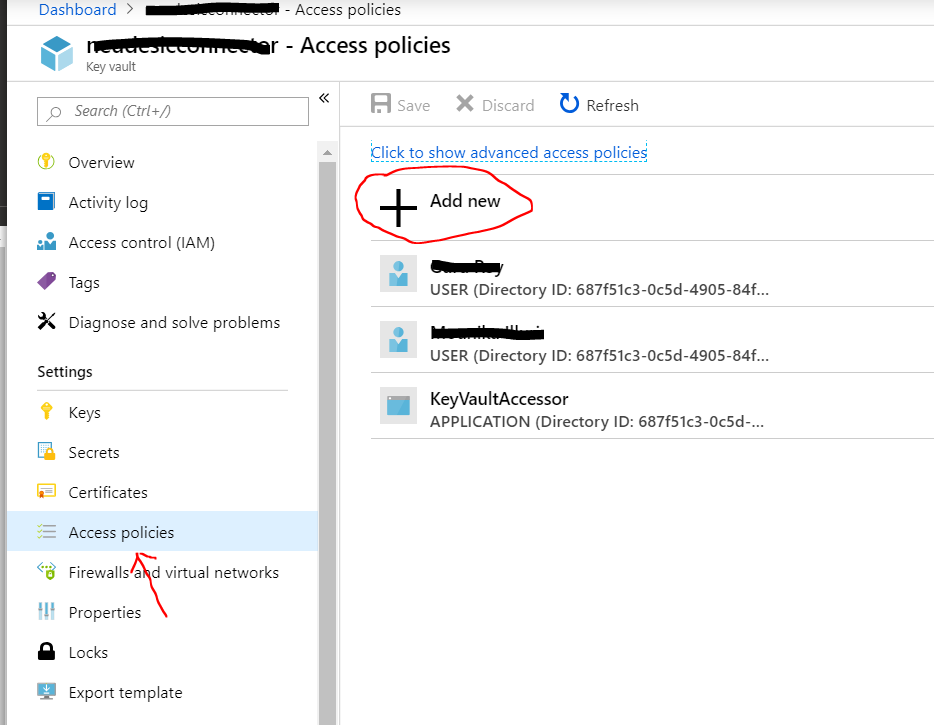 Accessing Azure Key Vault using C#