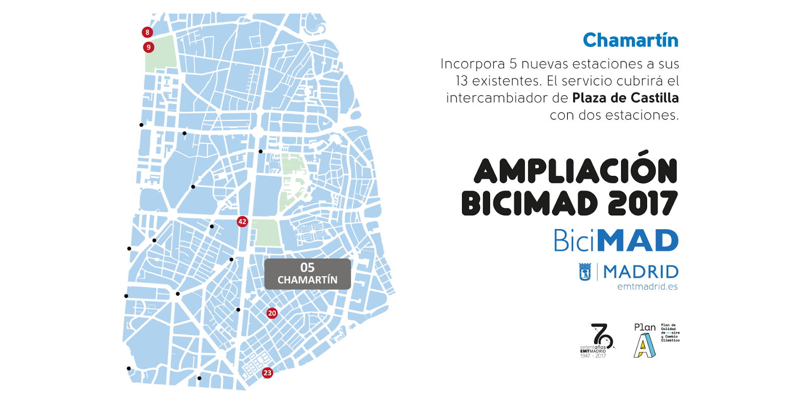 Noticias de la Prospe: BiciMAD llegará en 2019 a la plaza de Prosperidad