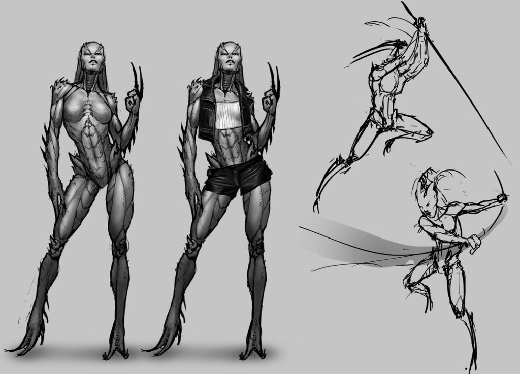 Unit 69 - Drawing Concept Art for Computer Games : HA2 - Task 1 Concept Art Process