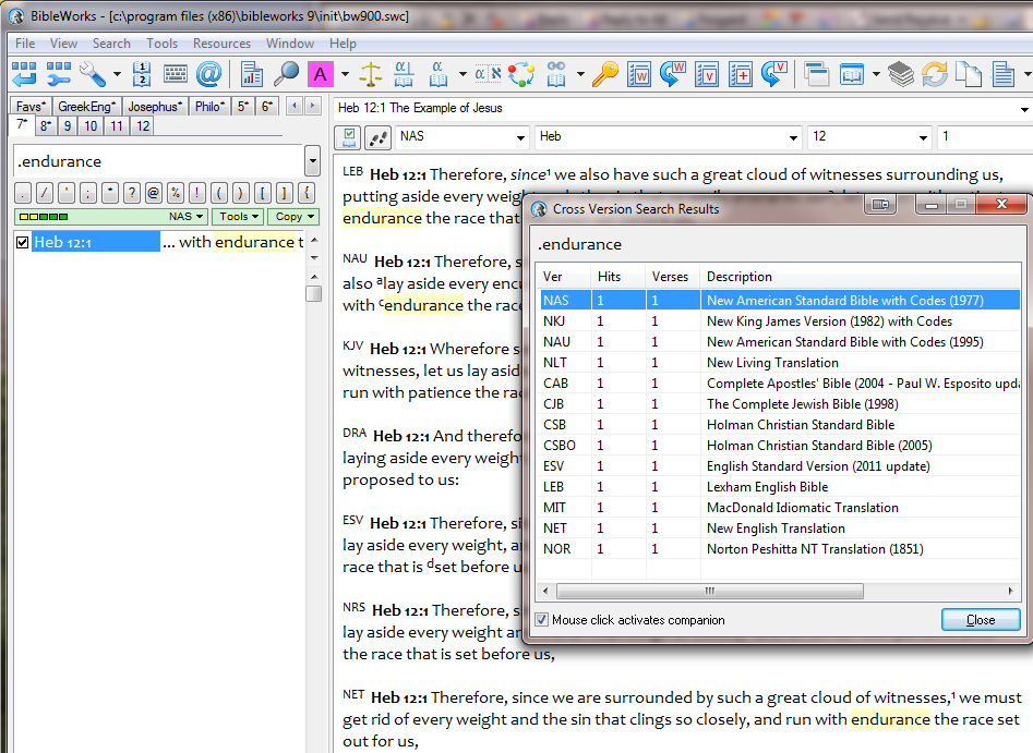 Biblical Studies and Technological Tools: Finding a specific word in a ...