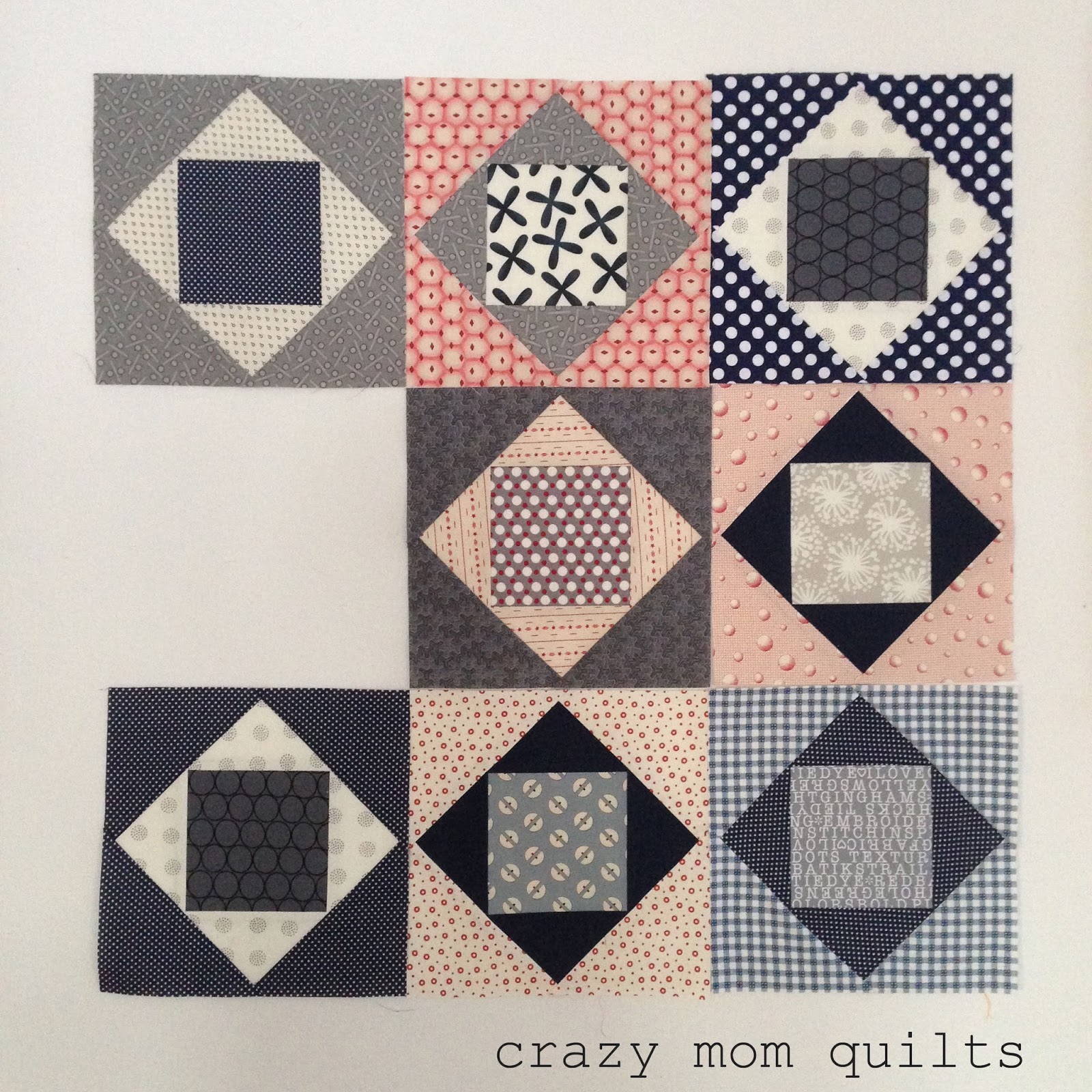 crazy mom quilts: economy blocks