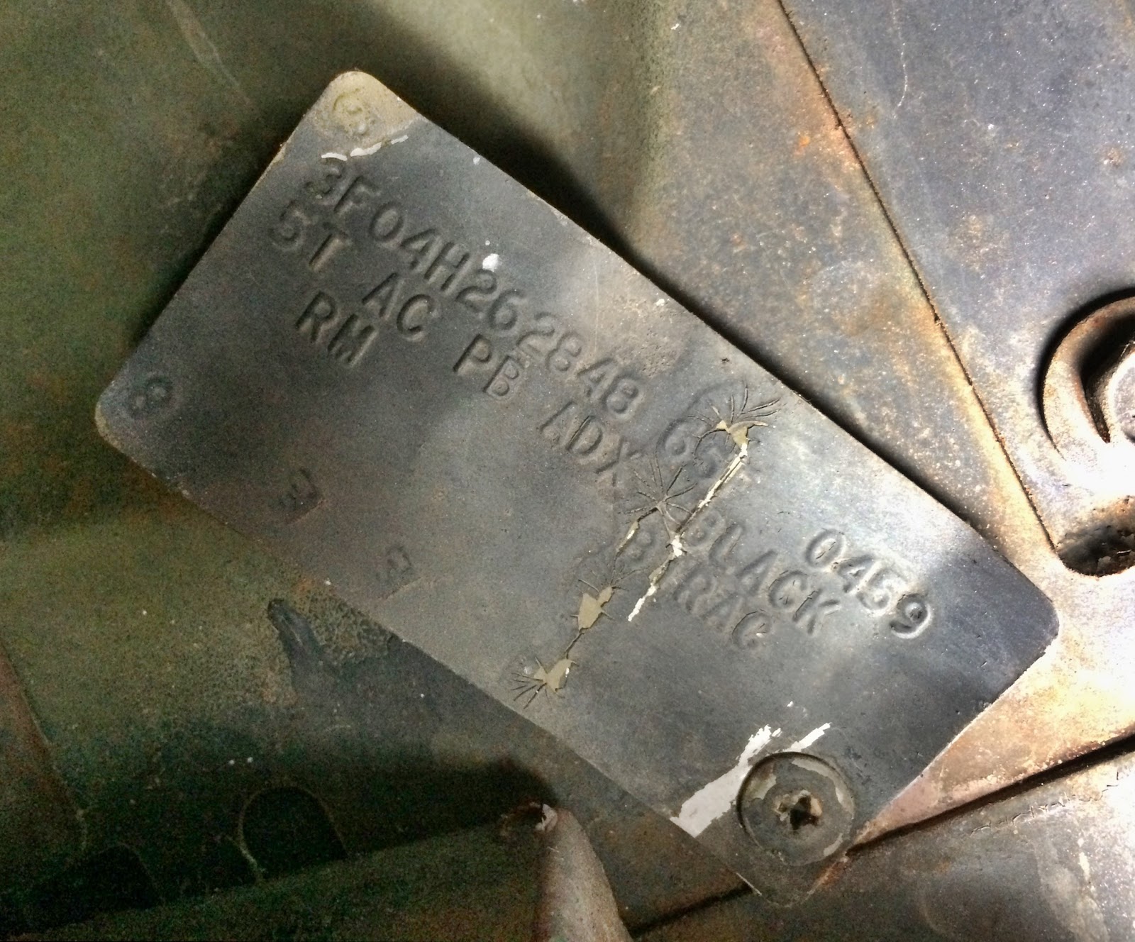 Buck tag and engine sticker | '71 - '73 Vintage Ford Mustang Forum