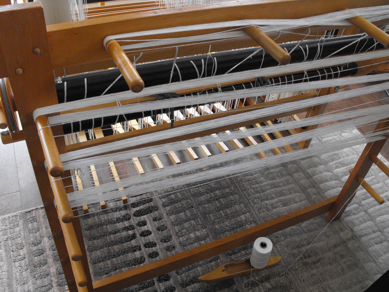 Dust Bunnies Under My Loom: No More Empty Loom