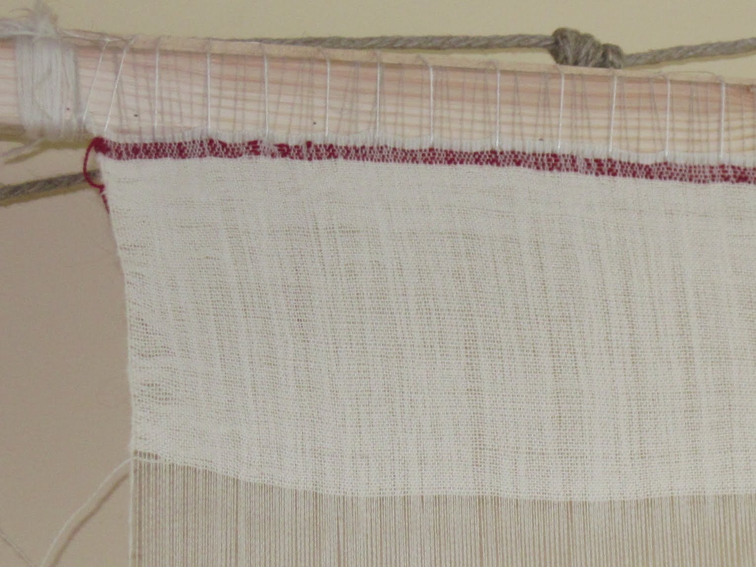 Athene's Acolyte: First turn of the cloth beam