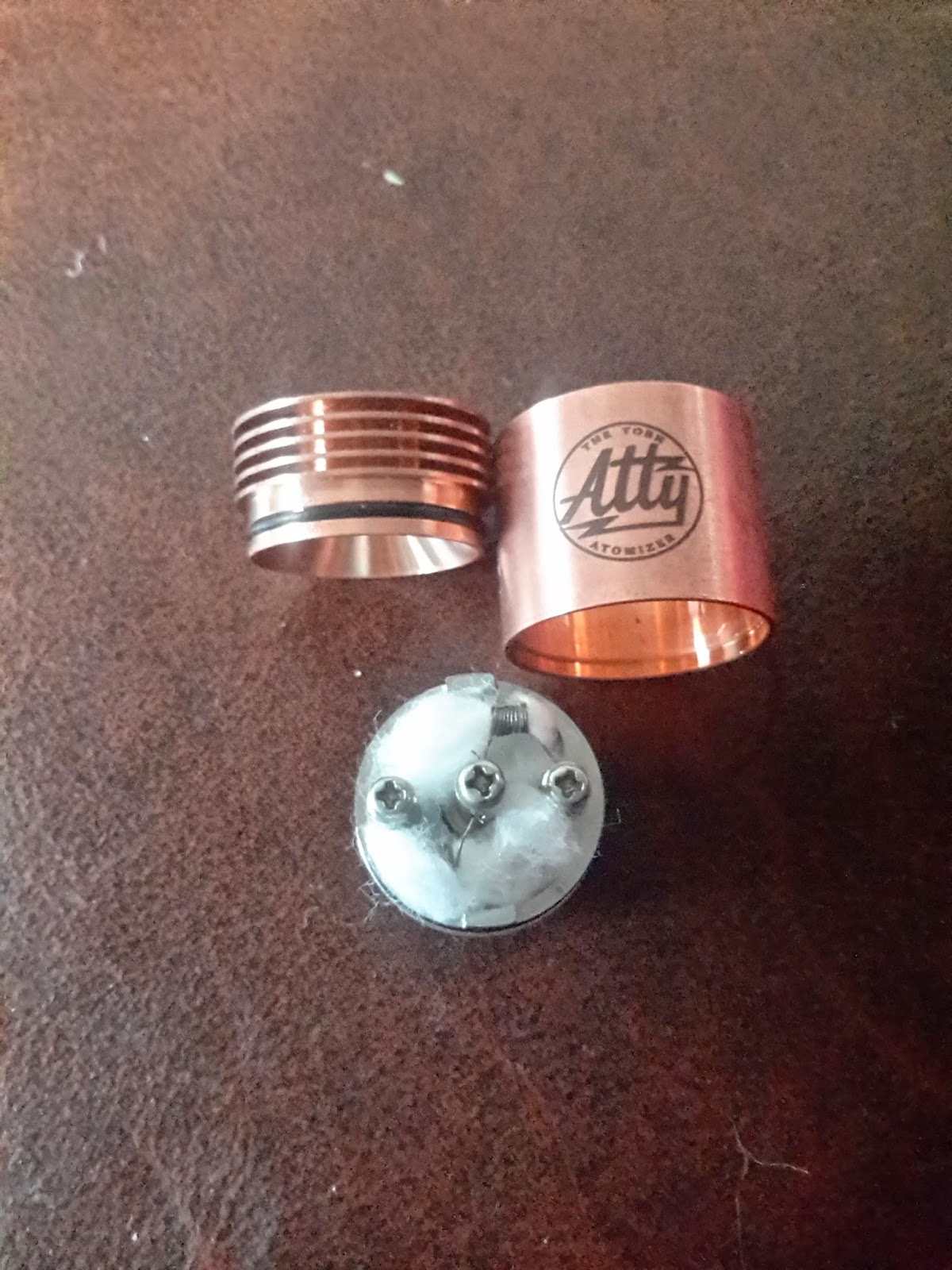 The Vape Vine: Copper Penny Mod and Copper Tobh v2