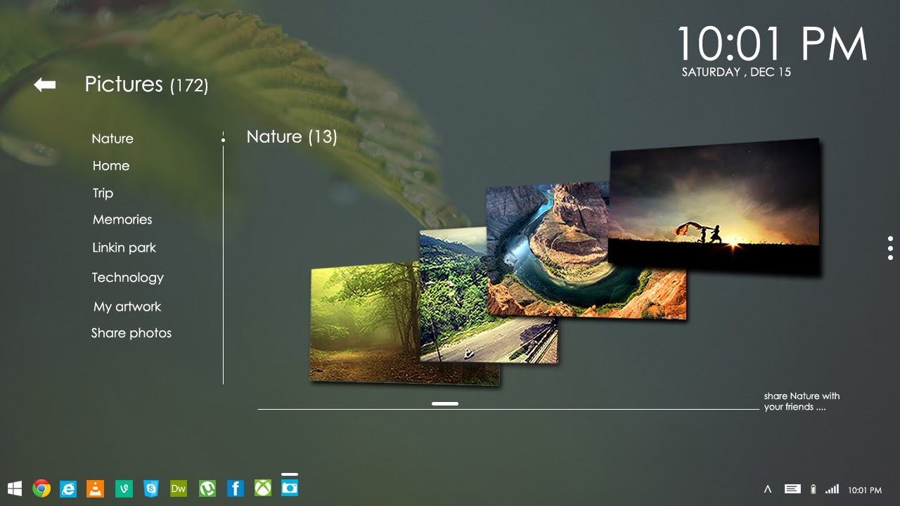 artwork : NEXT WINDOWS OS : WINDOW 9 ( CONCEPT BY VICKY )