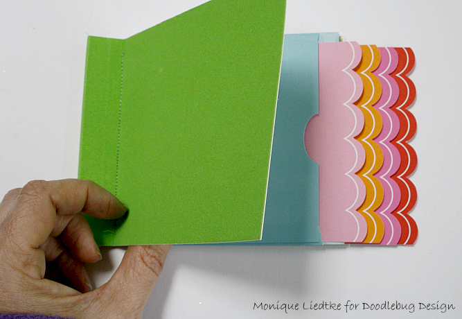 Doodlebug Design Inc Blog: Tuesday Tutorial: Mini Album Binding Technique