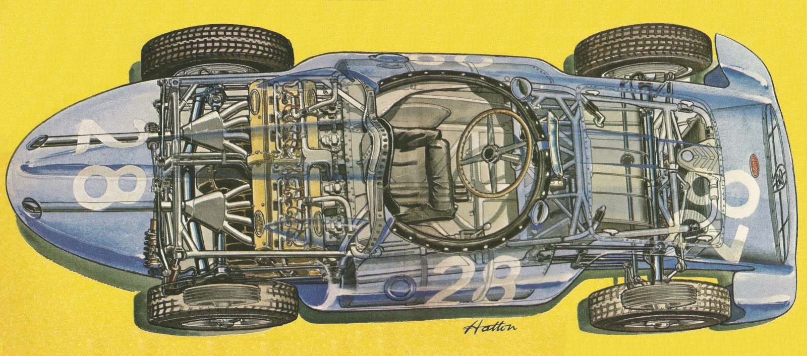 Analisis de Maquinas: Bugatti 251 (1956)