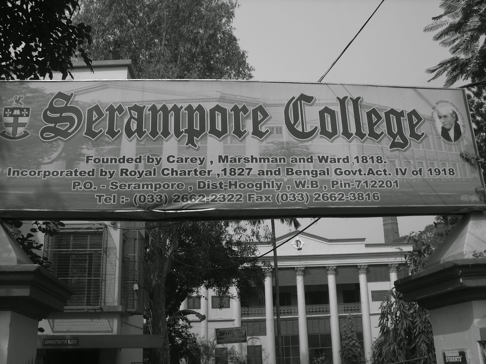 The world of nothing and everything: Serampore college (my longest yet ...