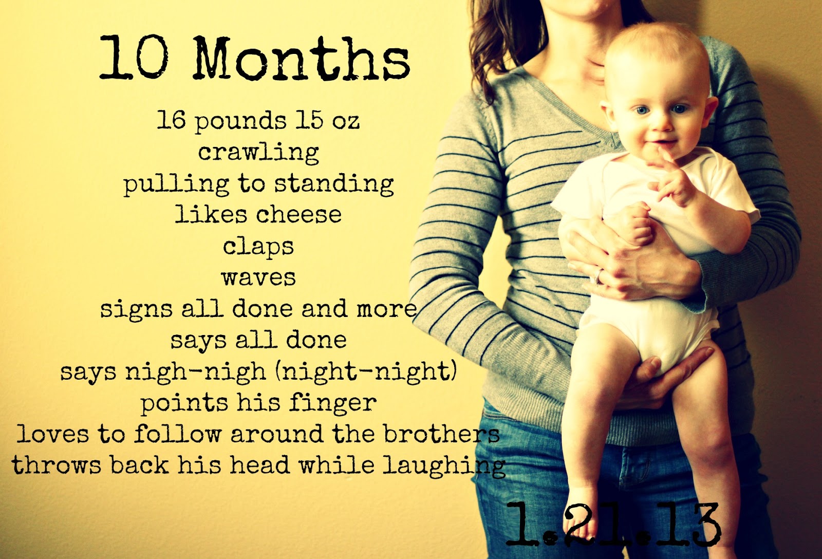 Larissa Another Day: 10 Months Old