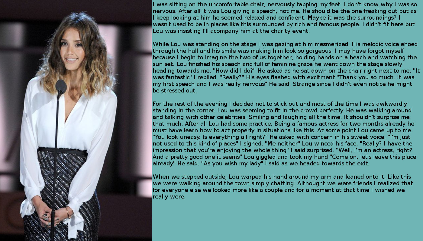 Marti's tg captions: My friend Jessica Alba. Part 6