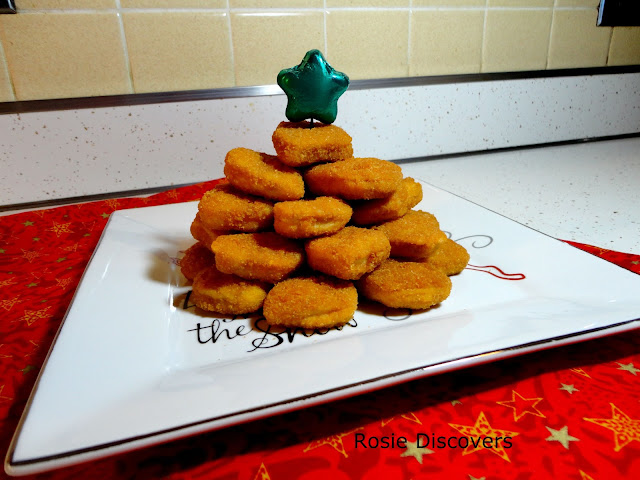 Tyson Chicken Nugget Christmas Tree With Presents! - Rosie Discovers