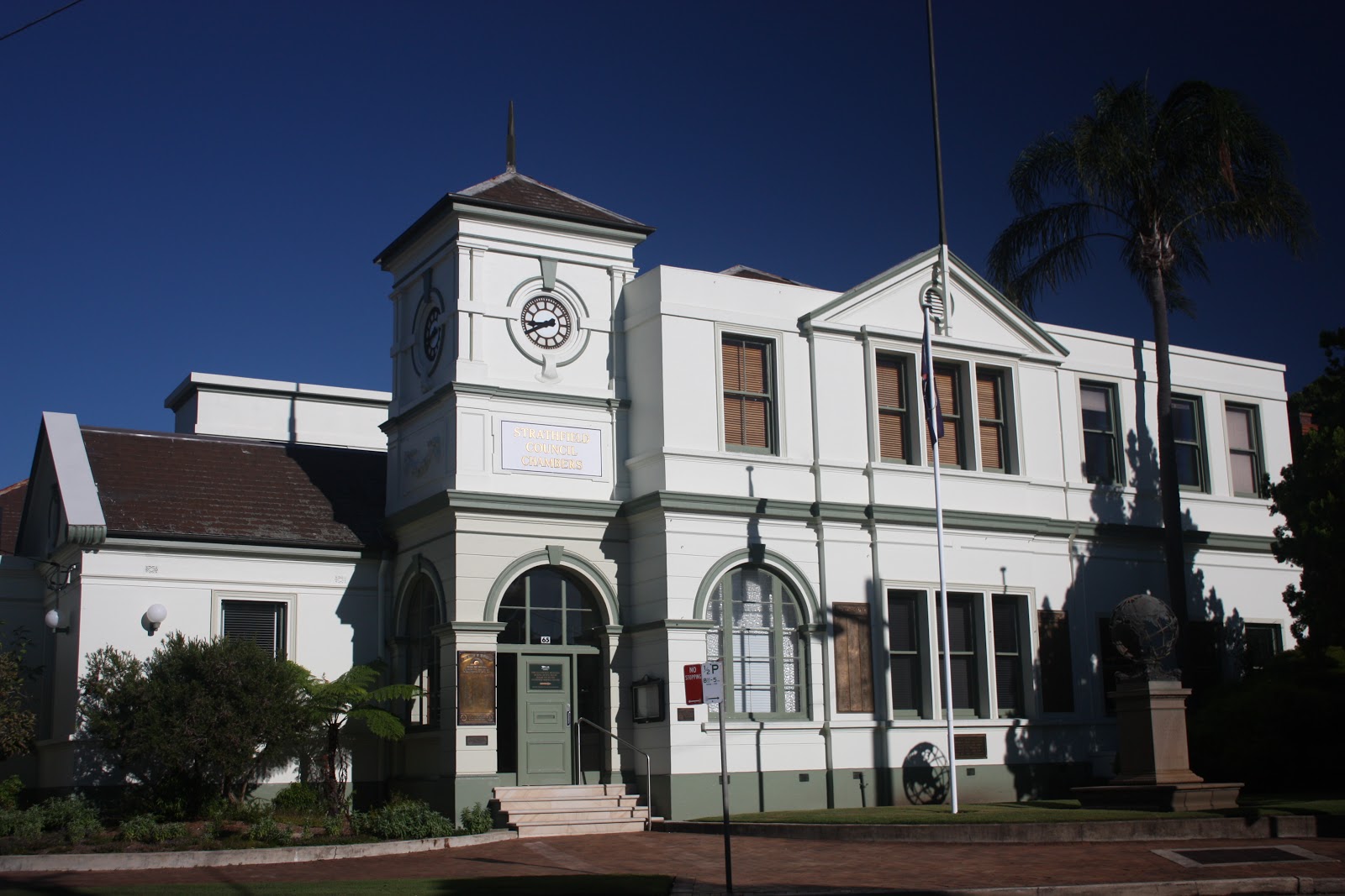 Sydney - City and Suburbs: Strathfield, council chambers