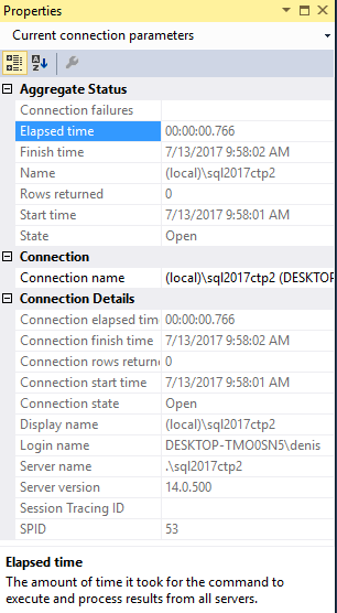 SQL Server Code,Tips and Tricks, Performance Tuning: SSMS: When did the ...