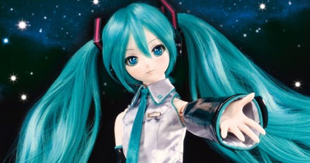 Hatsune Miku doll robot