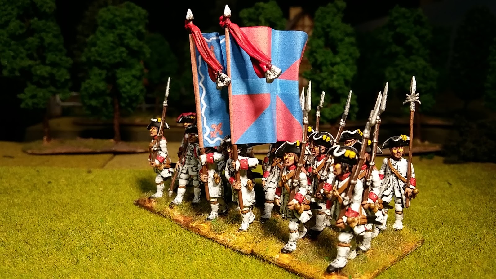 Painting Wargames Figures: WAS in Italy: Modena Regiment