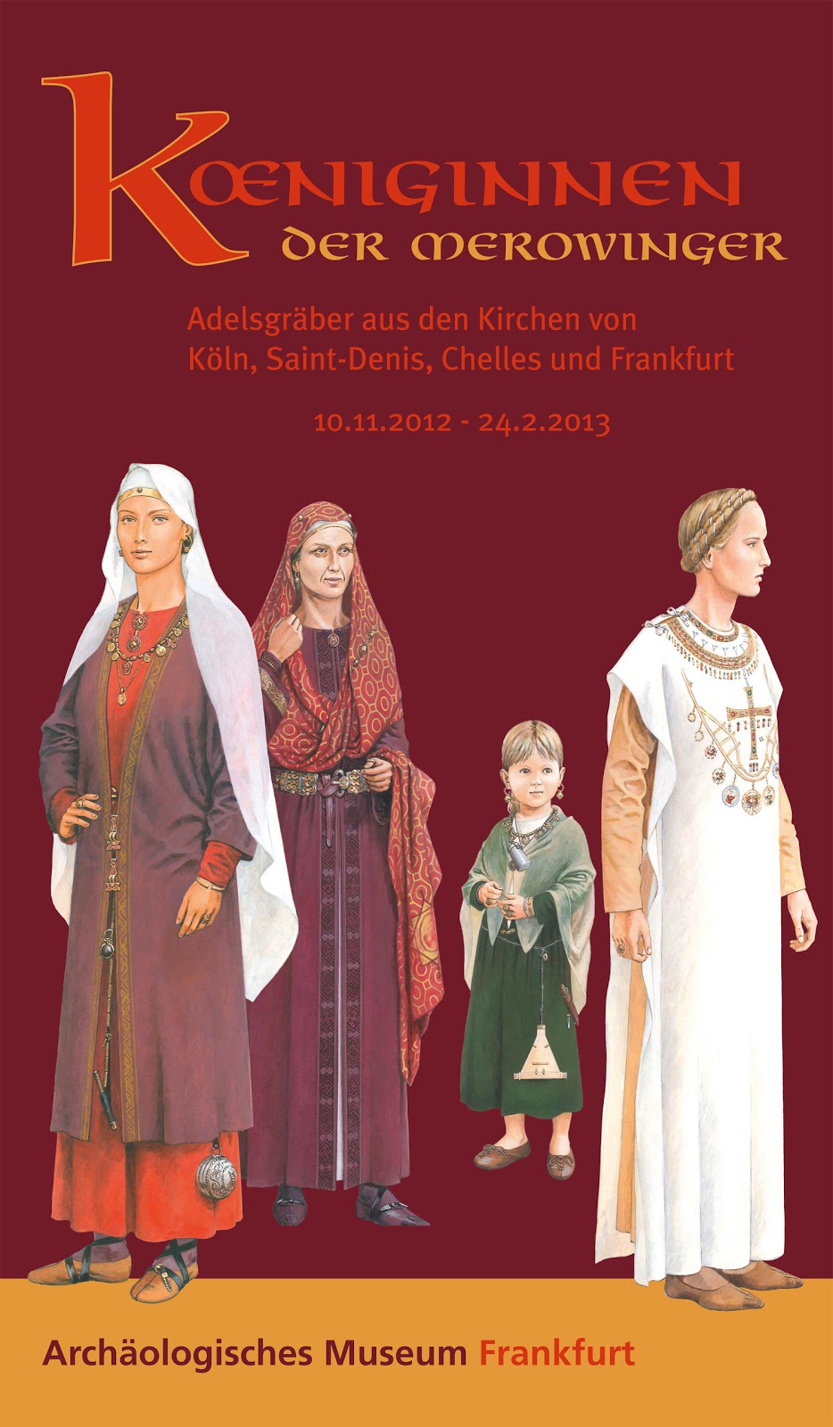 Torwen's Blog: Exhibition in Frankfurt: Queens of the Merovingians