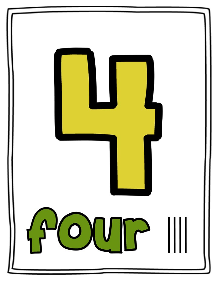 MrsQuimbyReads | Teaching Resources: Number Cards for Classroom Display ...