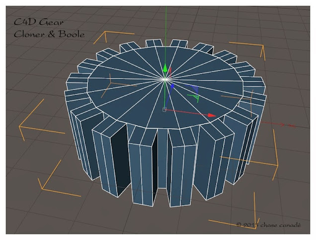Cinema 4D - Gears - Methods, Options and Observations.