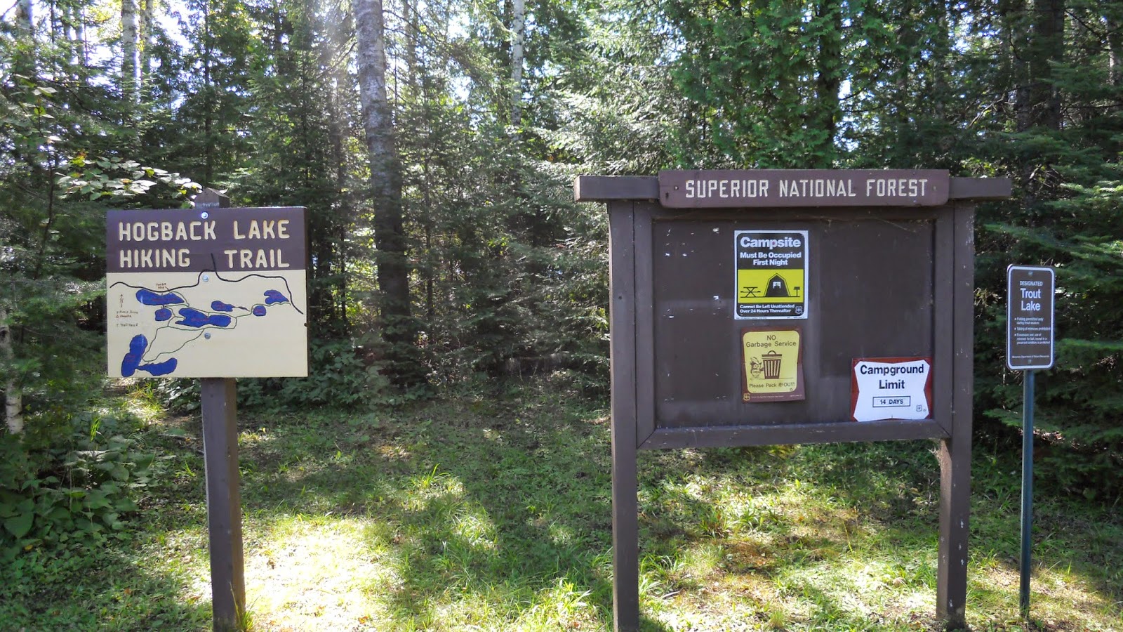 National Forest Camper: Hogback Lake Campground
