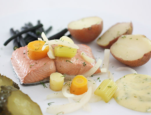 lisa is cooking: Poached and Pickled Salmon