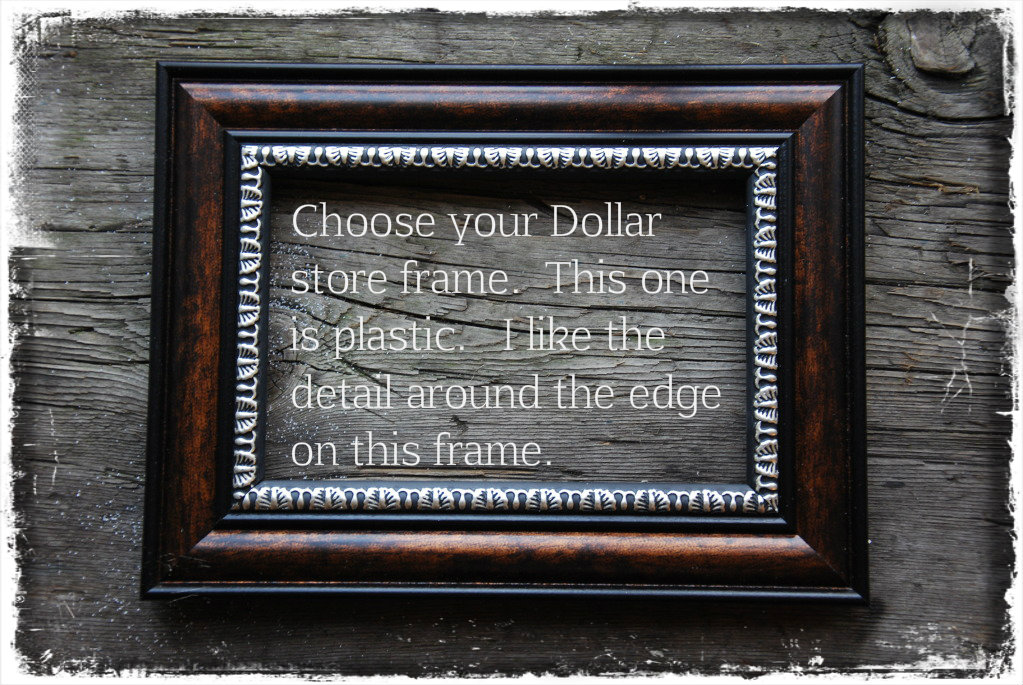 Vintage Country Style: Farm Style Chippy Frames DIY