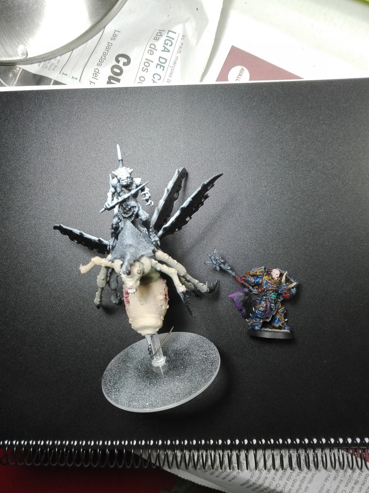 Nurgle fly + 40k Chaos chosen: «NURGLED»