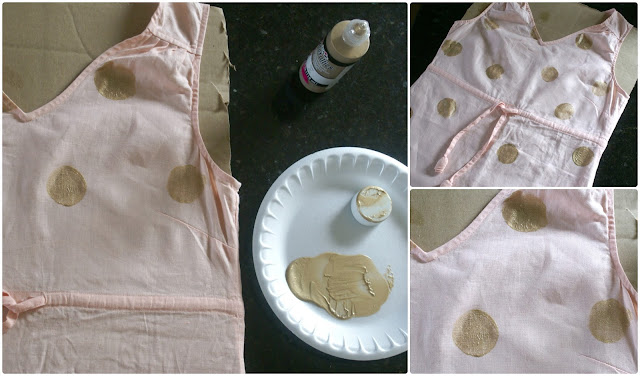 eyeful of lovely: Stamp Print a Simple Dress Tutorial