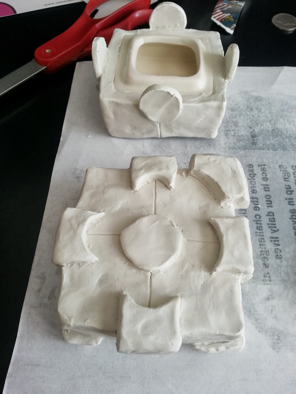 Griffin Dry Goods: Companion Cube Ring Box