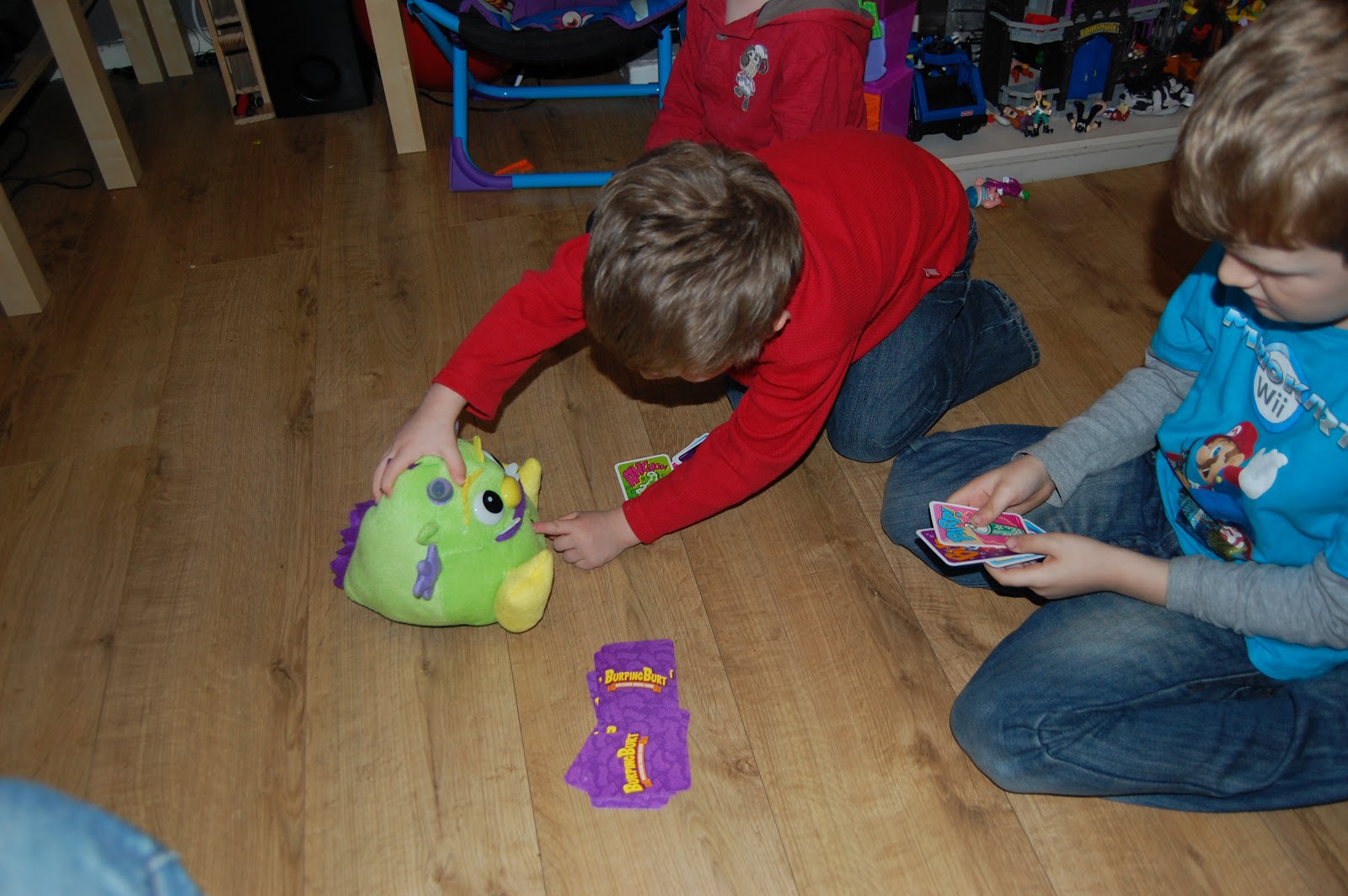 Burping Burt Guessing Game - My Three and Me