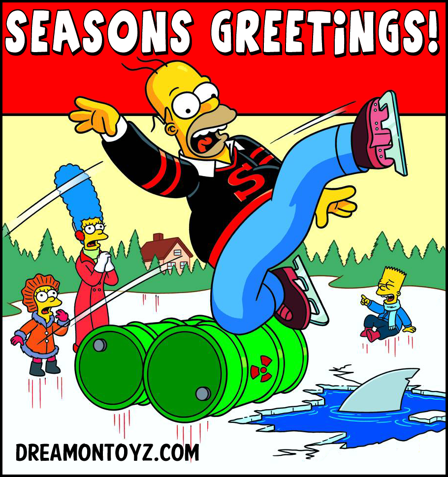 FREE Cartoon Graphics / Pics / Gifs / Photographs: The Simpsons holiday ...