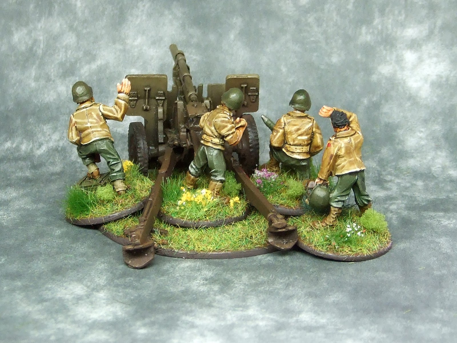 Vae Victis Miniature Painting: 105mm Haubica M2A1, 28 Dywizja Piechoty ...