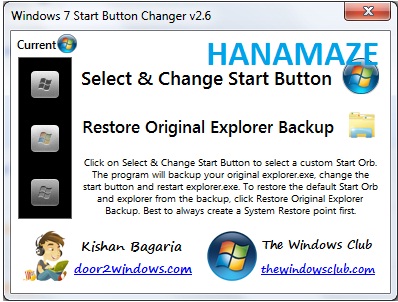 Mengganti Start Button Windows 7 - kucingtekno.com