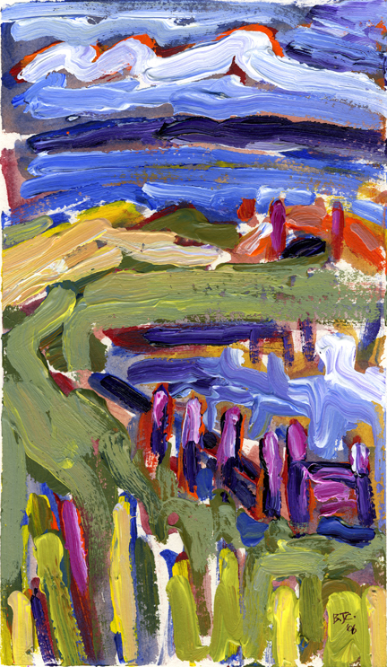kensington bliss: Expressionist Artist Brenda Clark, Suttons Bay Art ...