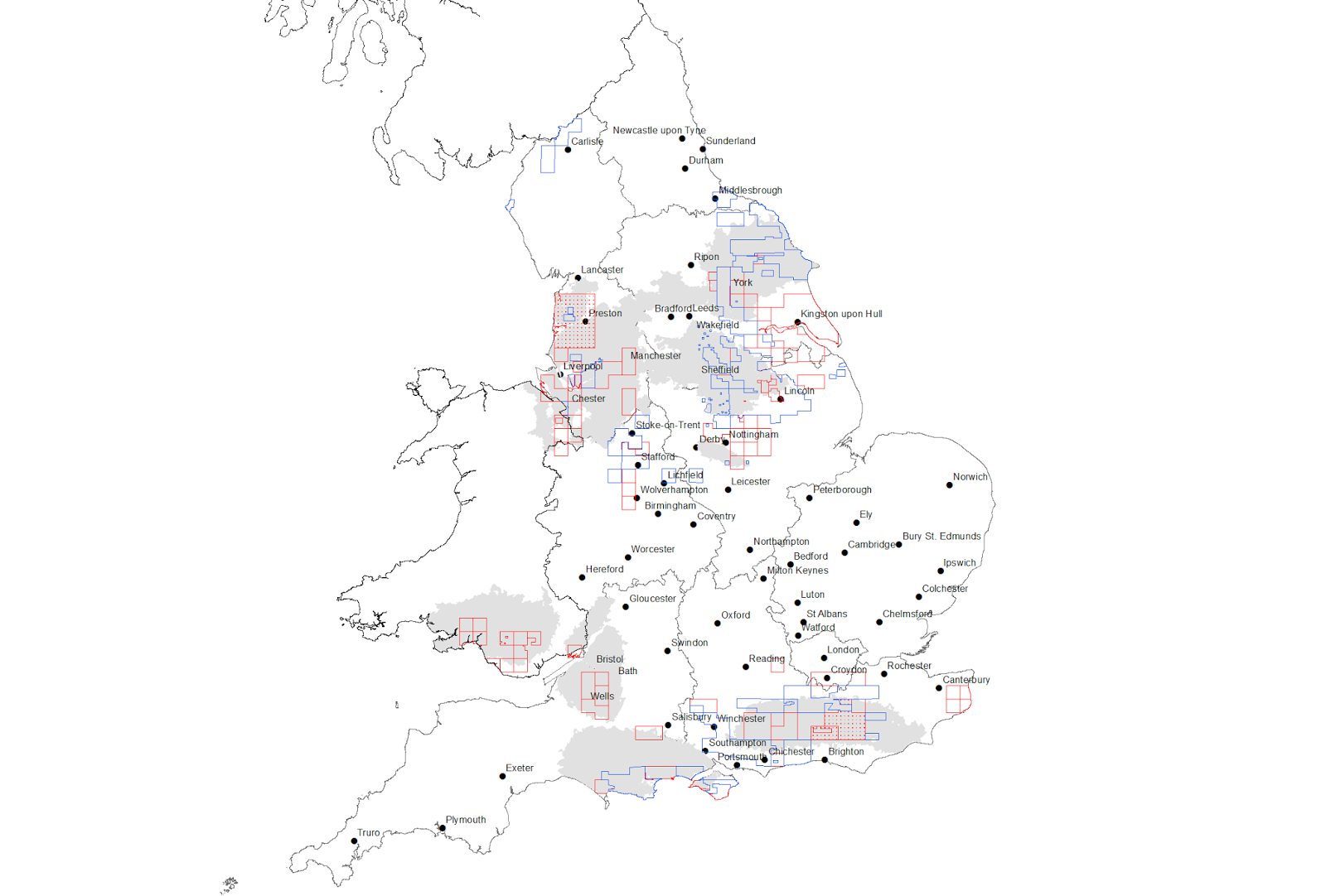 CEP Urban and Spatial Programme Blog: Fear of Fracking: house price ...